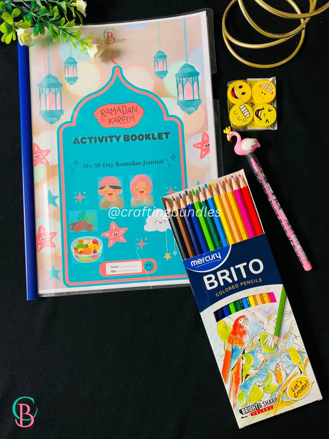 Ramadan Activity Booklet with Stationery for Kids | 30 Day Journal ...